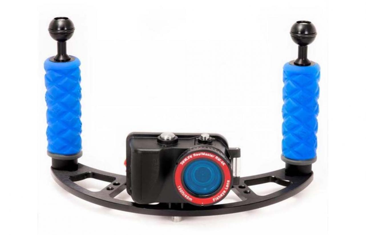 Ultralight GPK-LWT dual handle underwater curved camera tray kit for ...