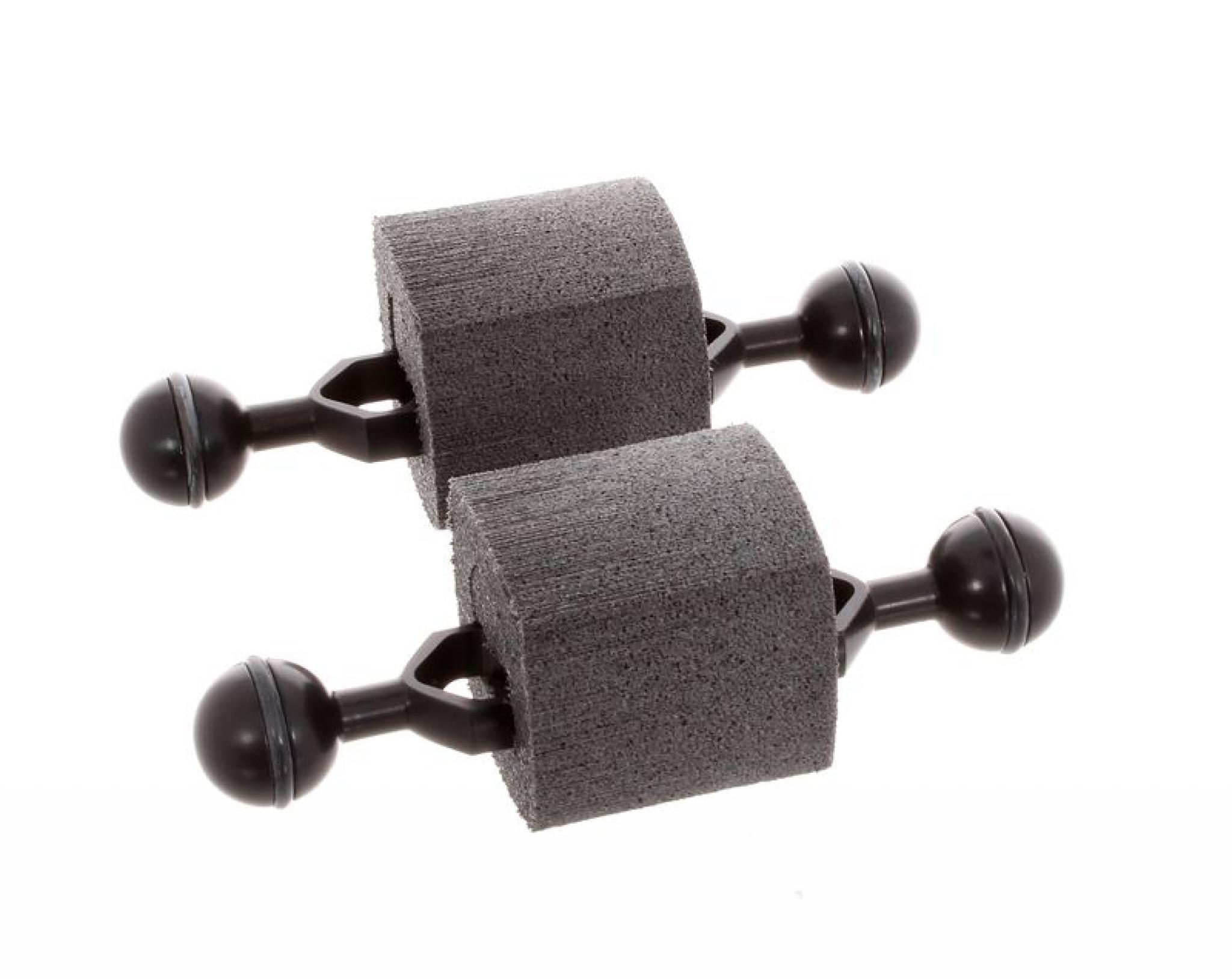 FUL-2-stix underwater arm buoyancy floats | UltraLight Camera Solutions