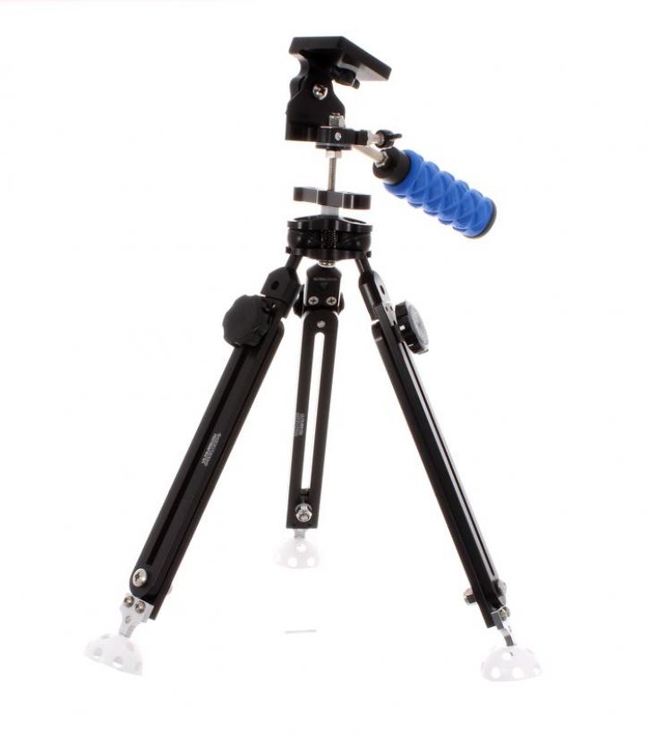 Ultralight TRIPOD with Pan-Tilt Head for Underwater and Land Cameras ...