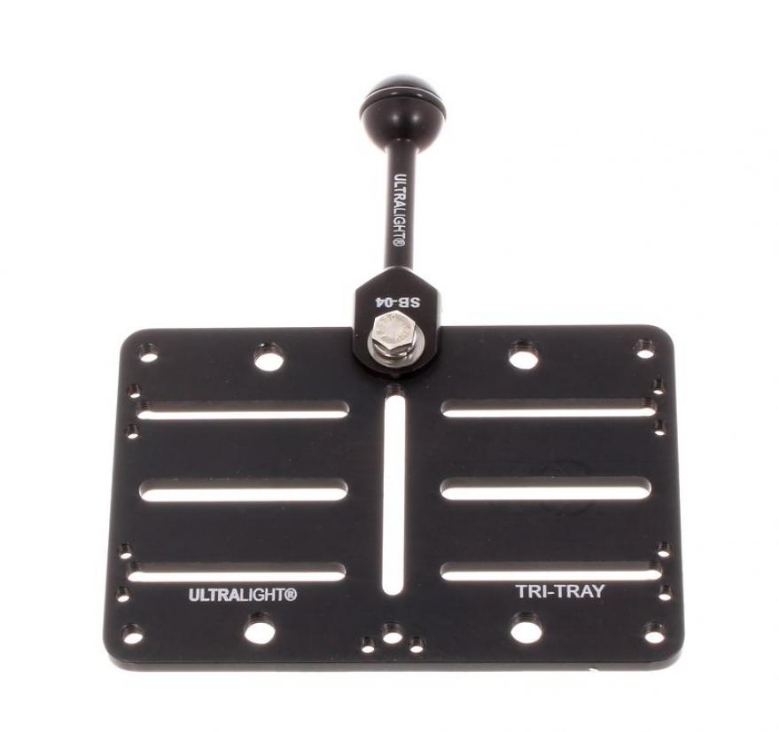 Ultralight TRI-TRAY universal camera tray for underwater video and ...